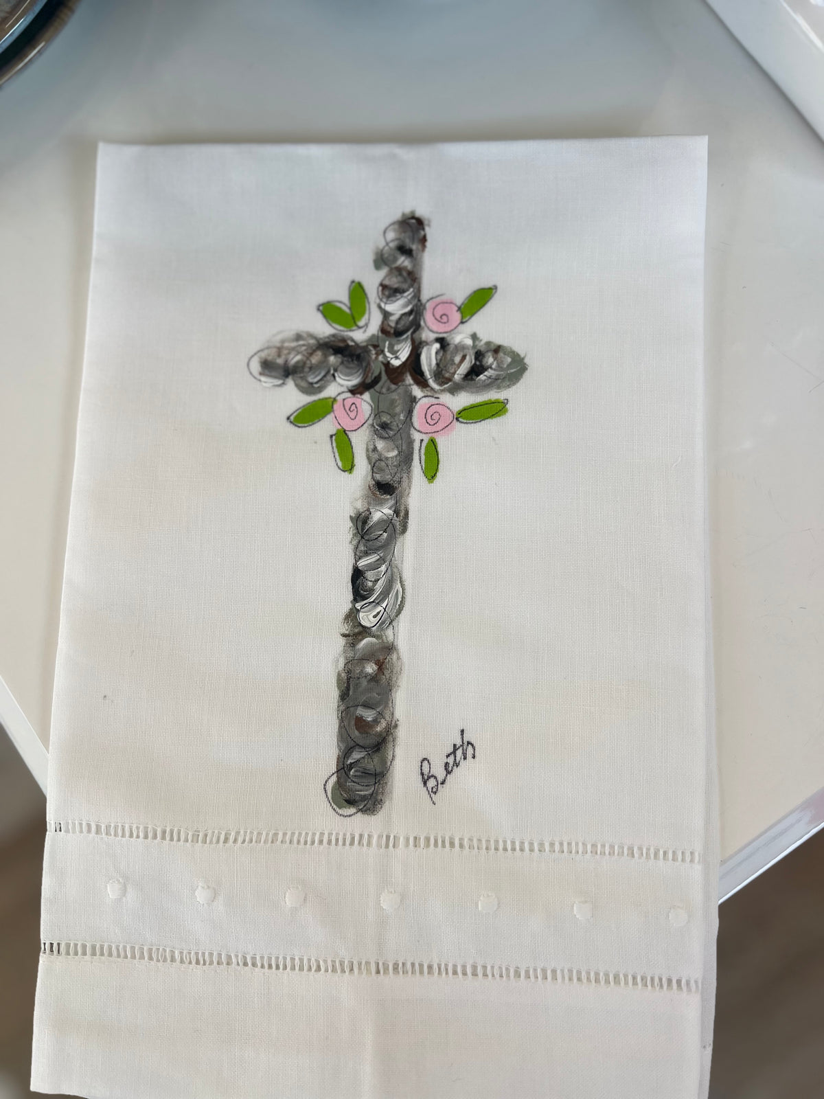 Easter Cross Towel – HOME + VINE